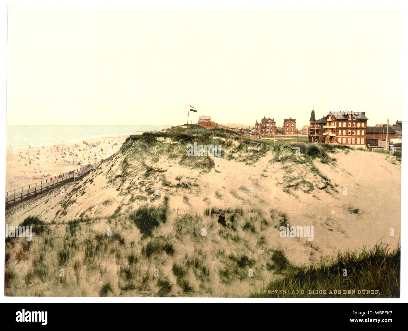 Sand dunes grass sea Cut Out Stock Images & Pictures - Alamy