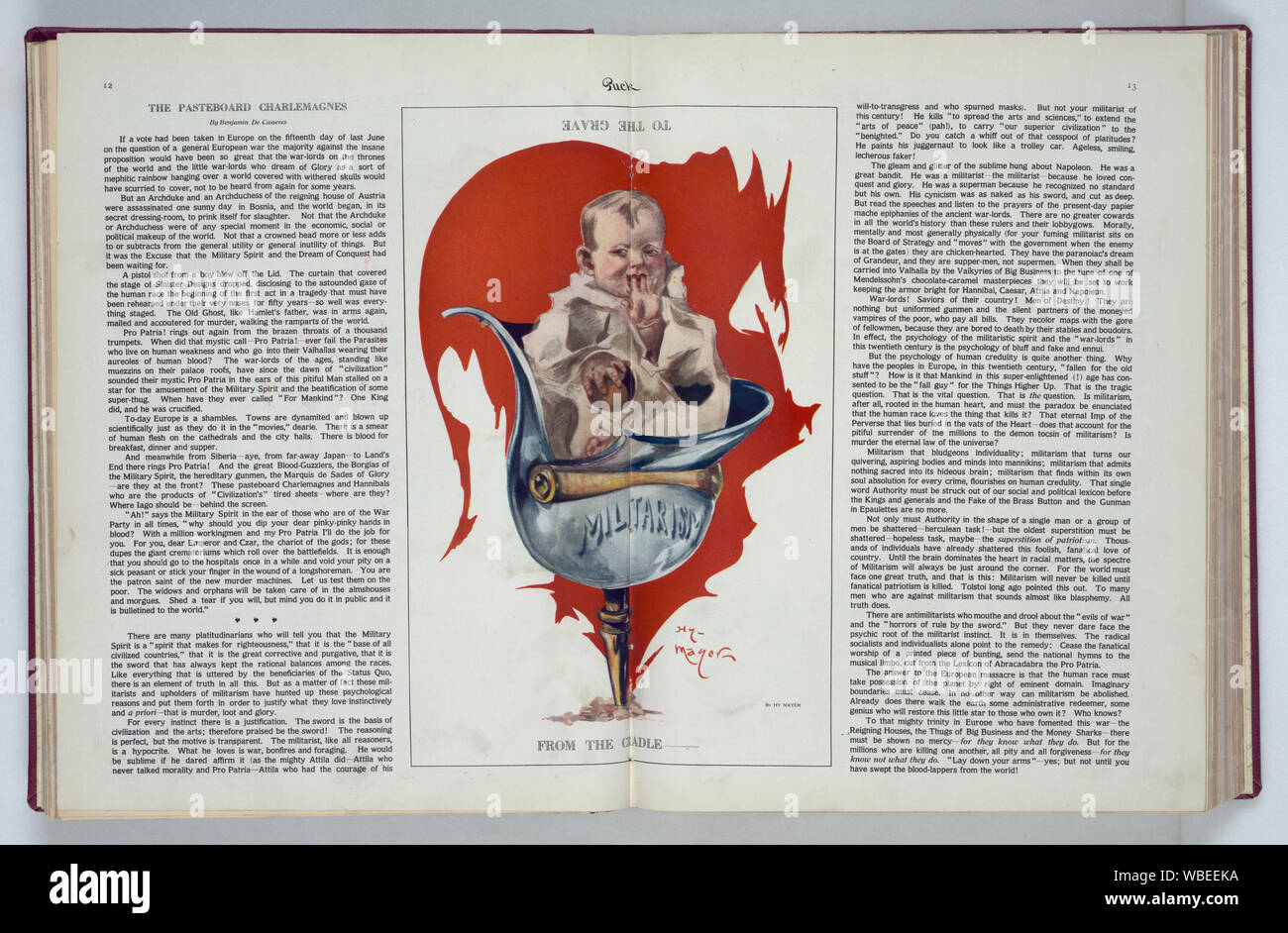 From the cradle -- to the grave / Hy Mayer ; by Hy Mayer. Abstract ...