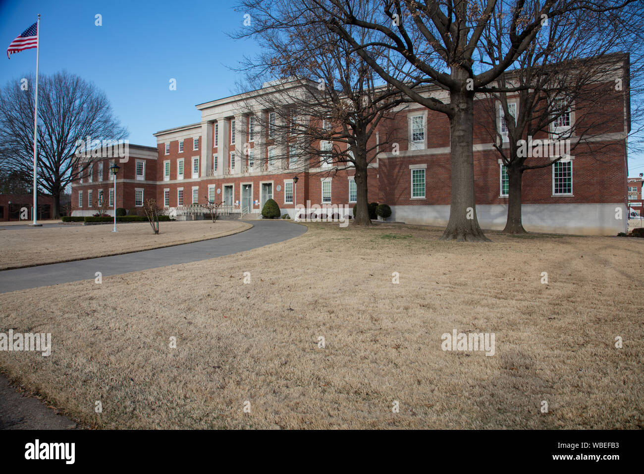 Front view of the Isaac C. Parker Federal Building & U.S. Courthouse ...