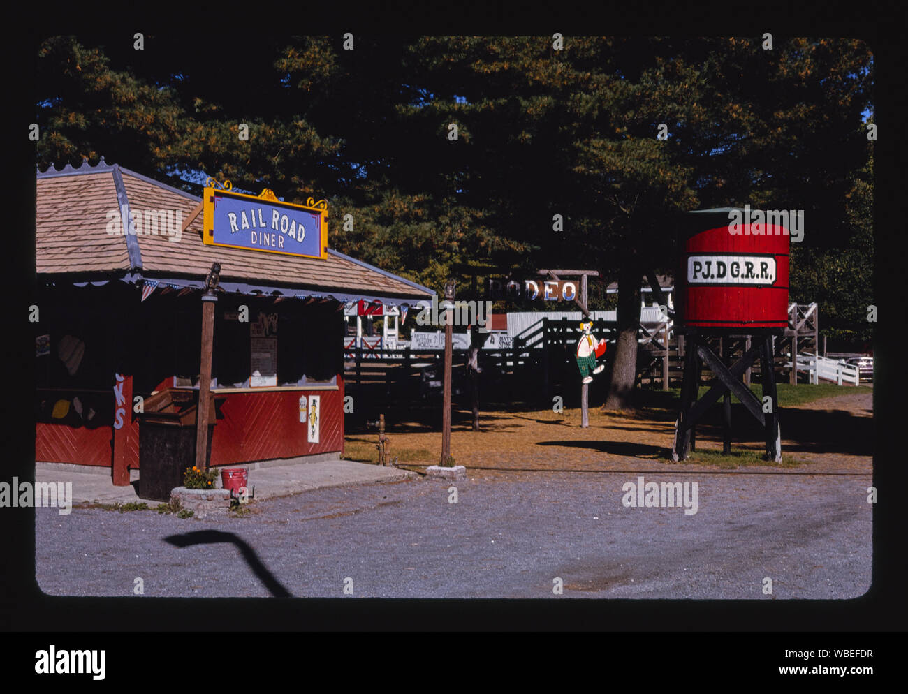 Frontier Town, North Hudson, New York Stock Photo - Alamy