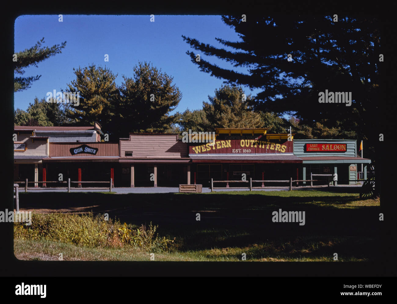 Frontier Town, North Hudson, New York Stock Photo - Alamy