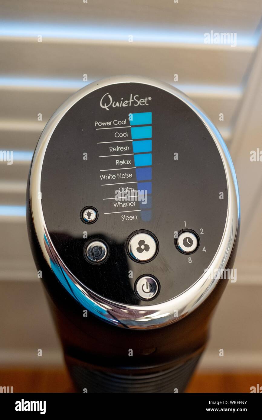 Quietset fan control panel hi-res stock photography and images - Alamy