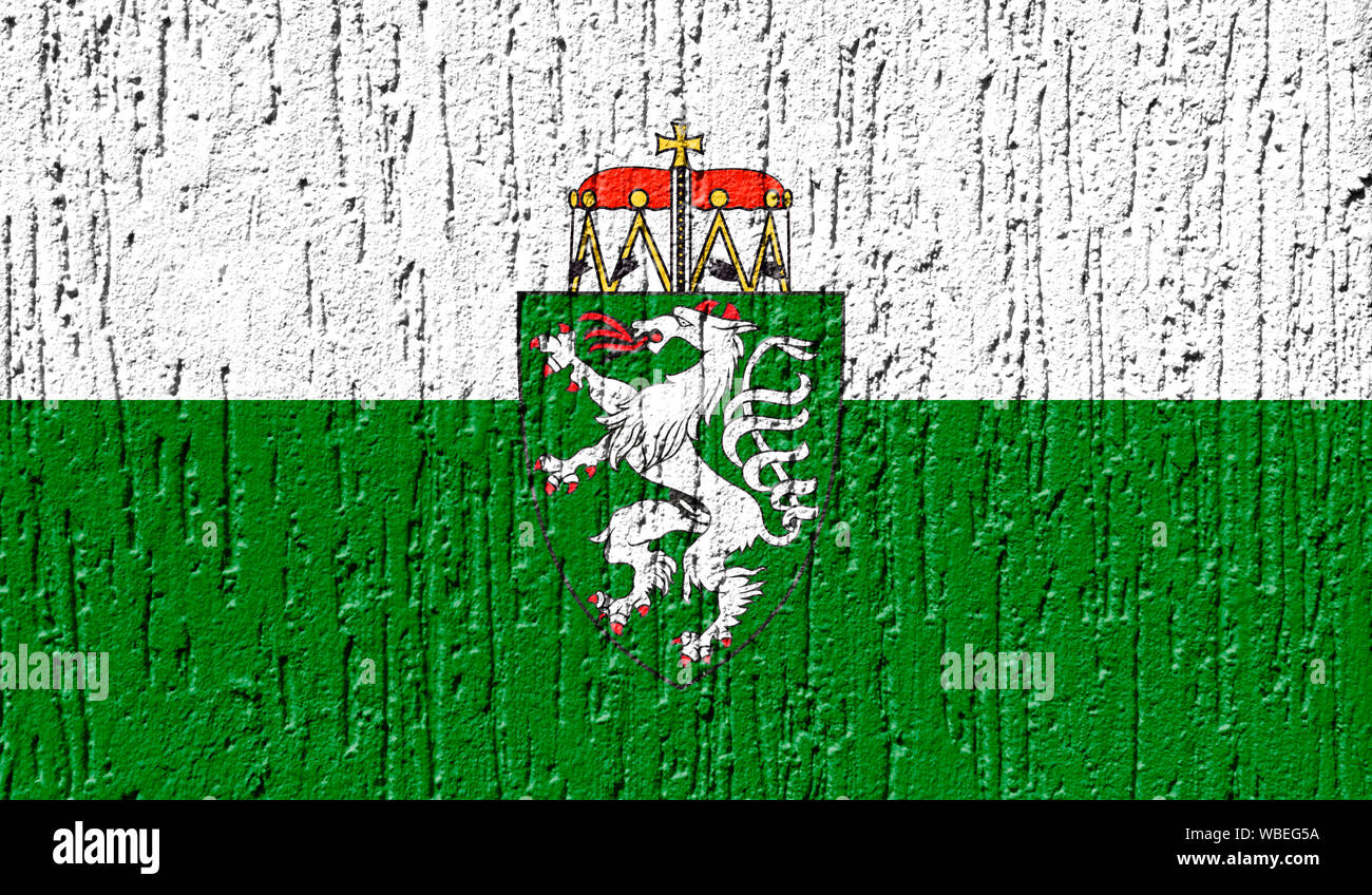 Flag of Styria close up painted on a cracked wall Stock Photo - Alamy