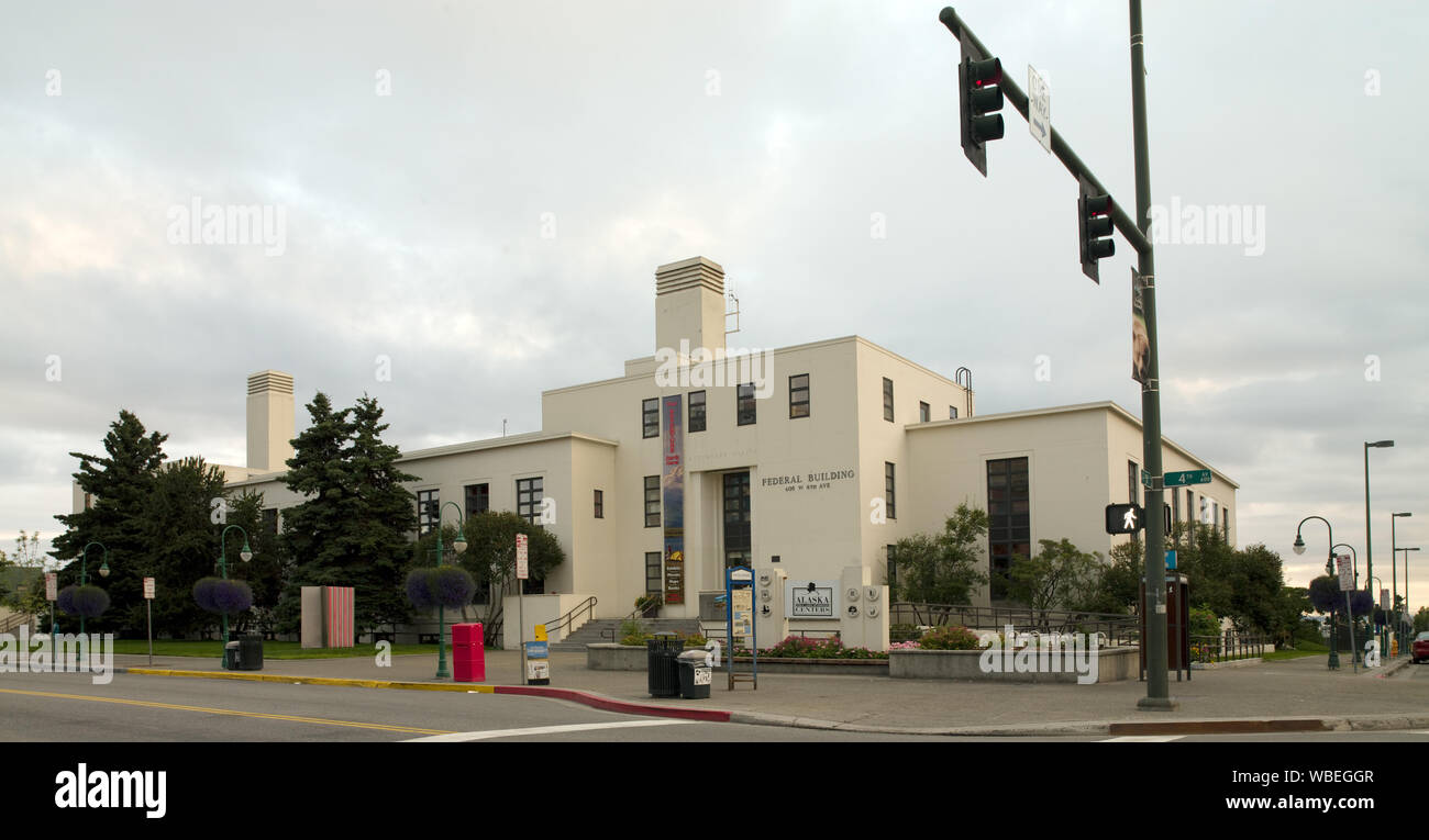 Anchorage federal building hi-res stock photography and images - Alamy