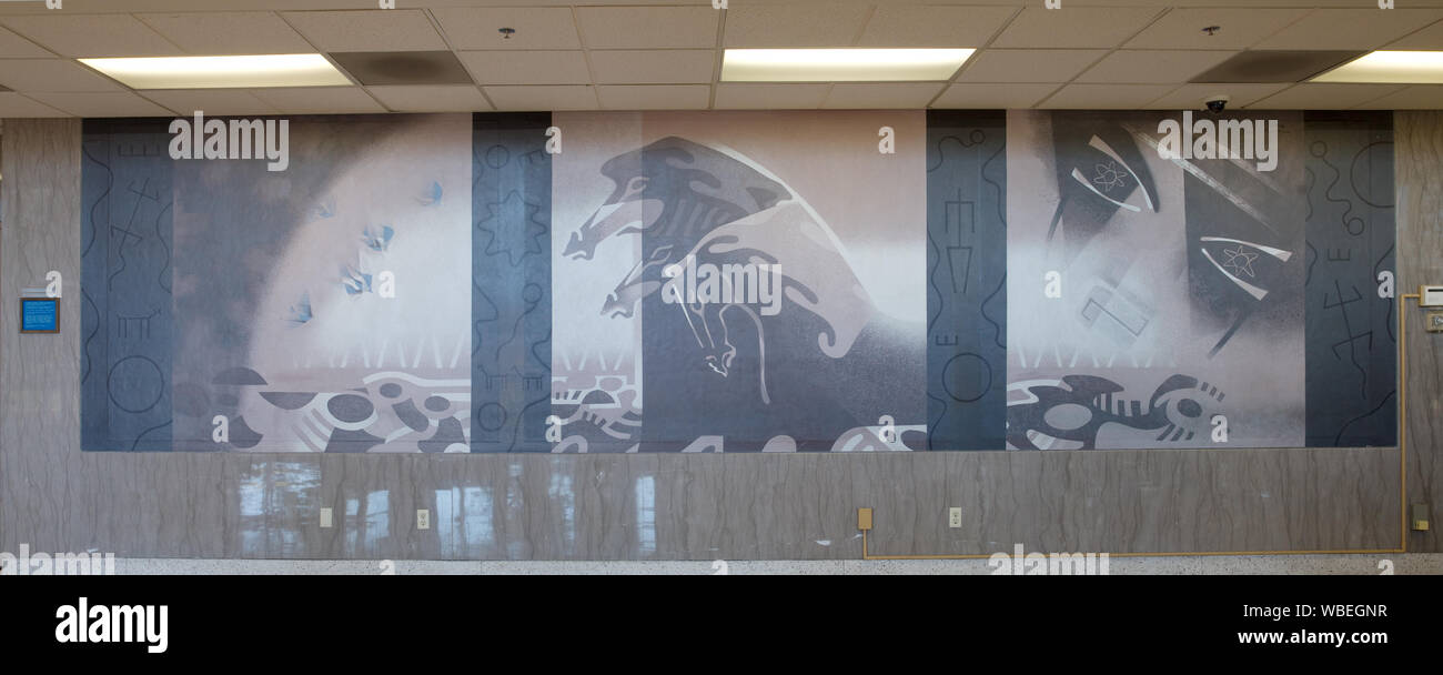 Full view of oil painting Life Before the Pioneer Era at C. Clifton ...