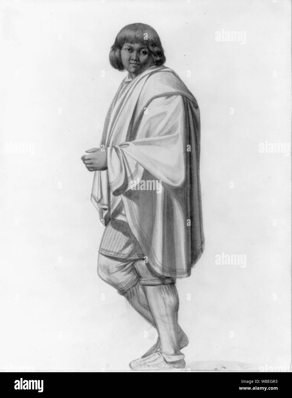 Knee drawing hi-res stock photography and images - Alamy