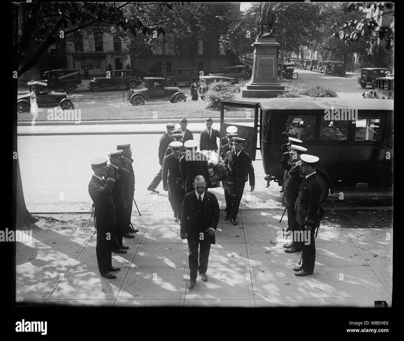Funeral Abstract/medium: 1 negative : glass ; 4 x 5 in. or smaller ...