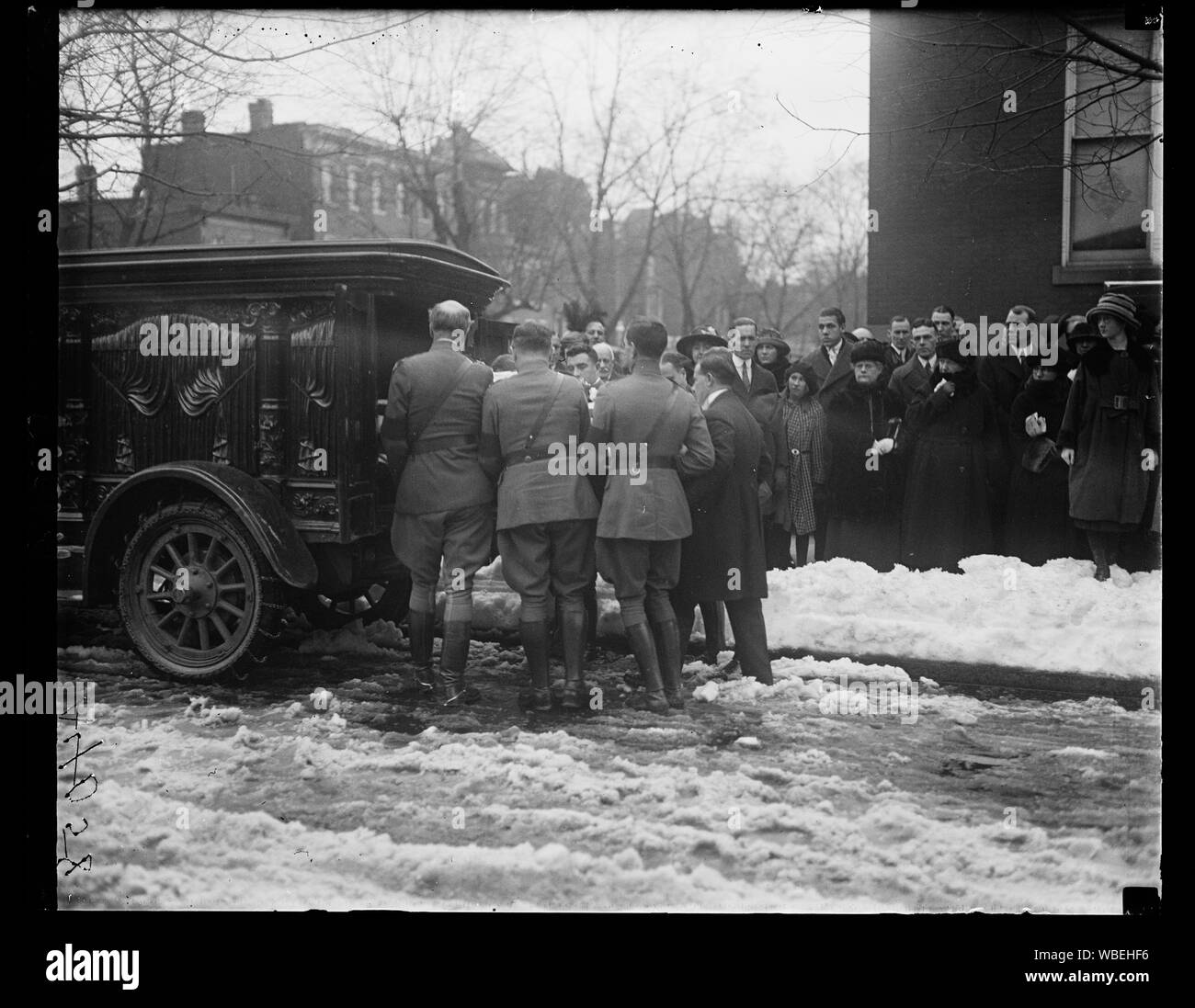 Funeral Abstract/medium: 1 negative : glass ; 4 x 5 in. or smaller ...