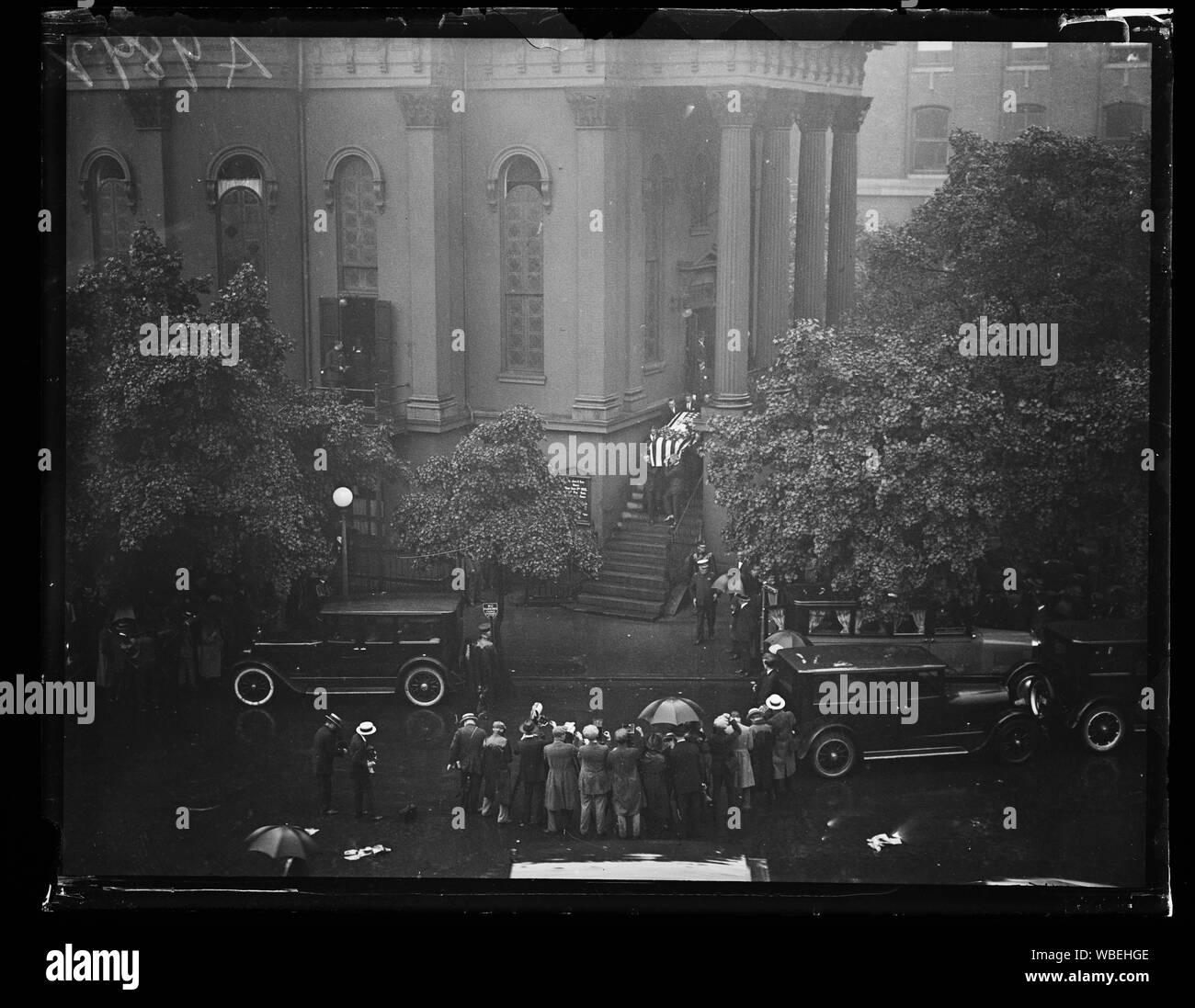 Funeral Abstract/medium: 1 negative : glass ; 4 x 5 in. or smaller ...