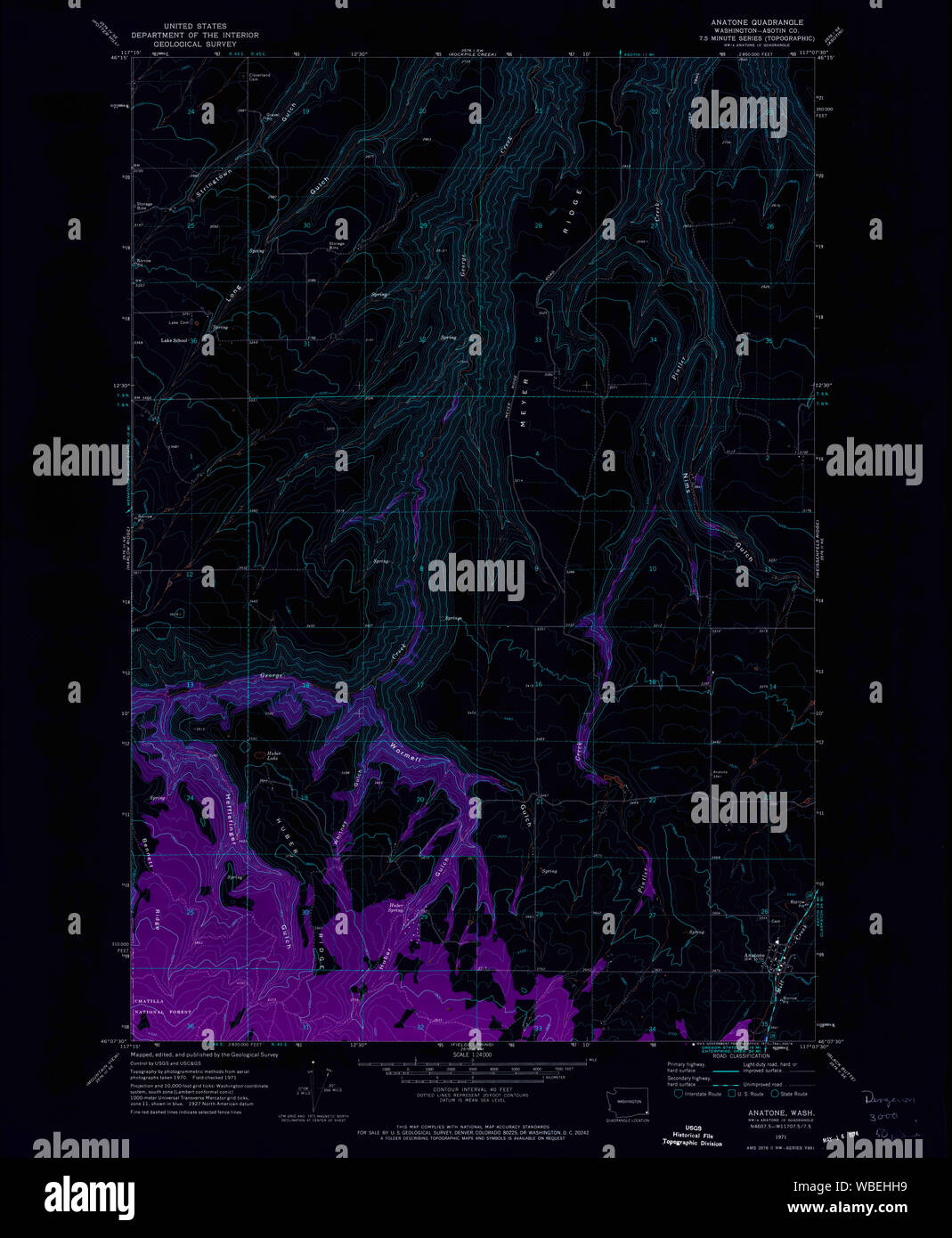 Map of anatone hi-res stock photography and images - Alamy