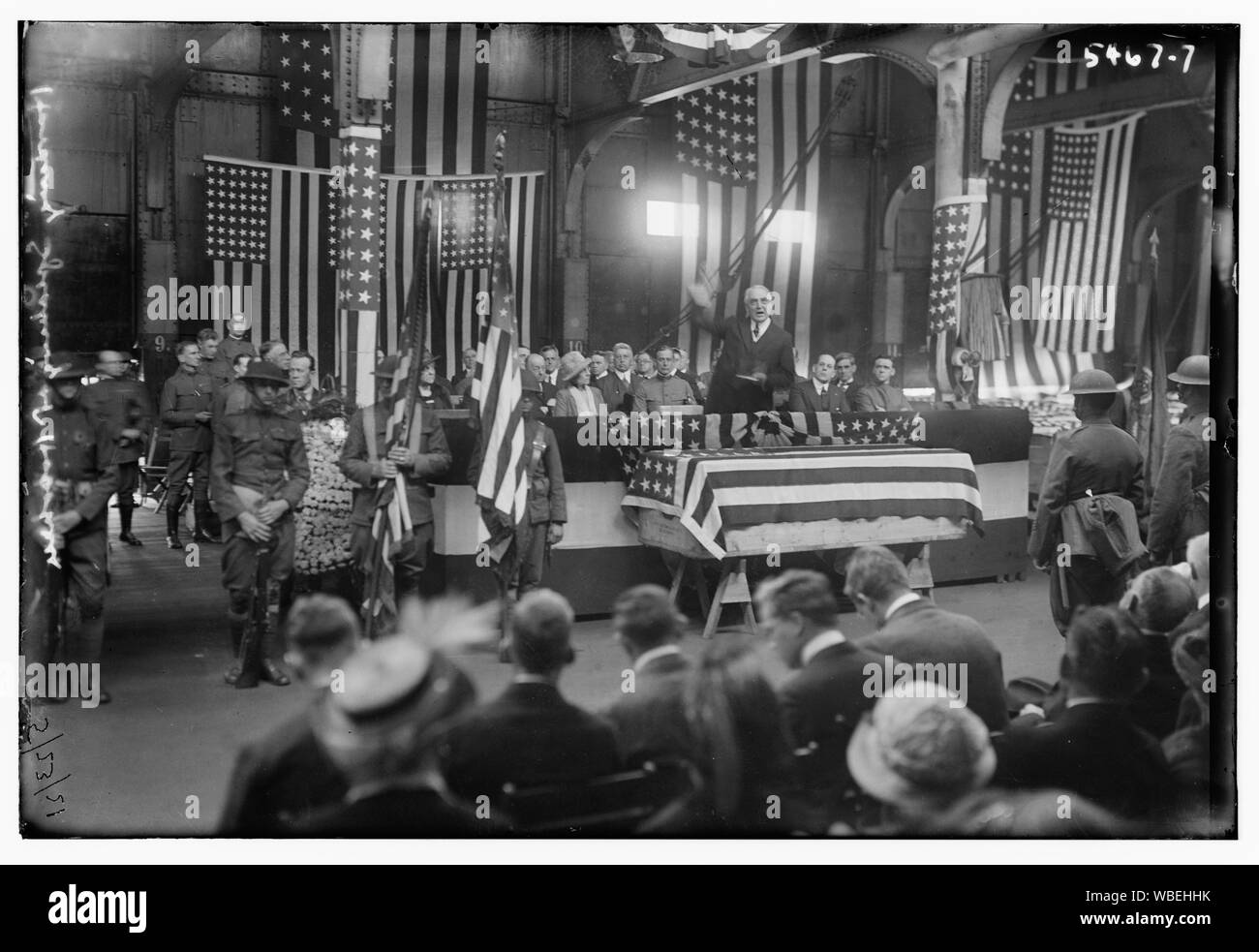 Funeral ceremony Abstract/medium: 1 negative : glass ; 5 x 7 in. or ...