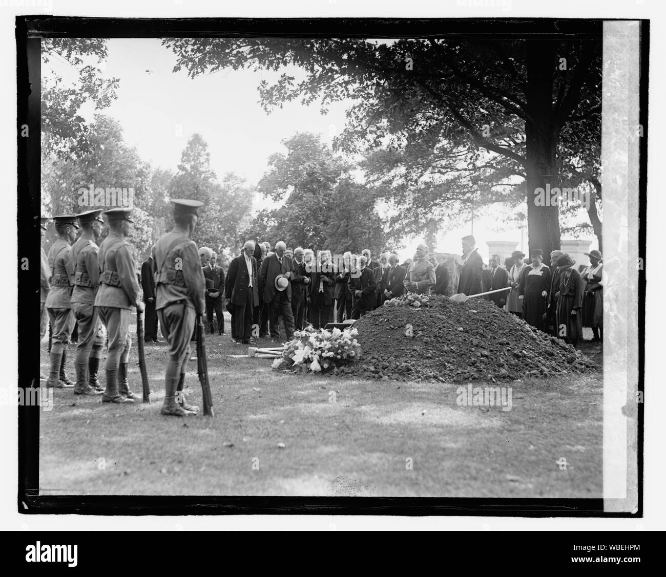 Funeral of H. N. Couden, 8/26/22 Abstract/medium: National Photo ...