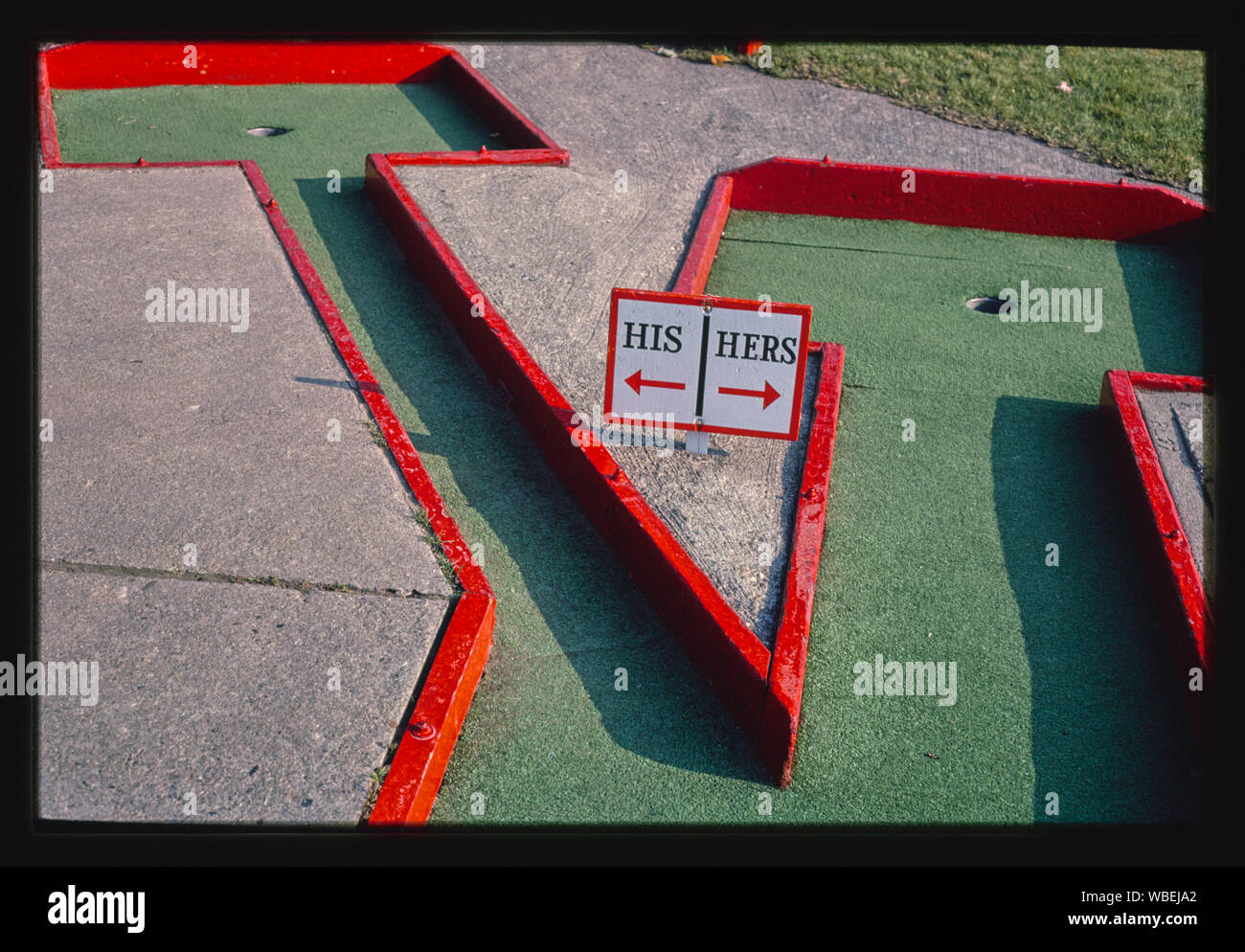 Funspot mini golf, Route 3, Weirs Beach, New Hampshire Stock Photo - Alamy