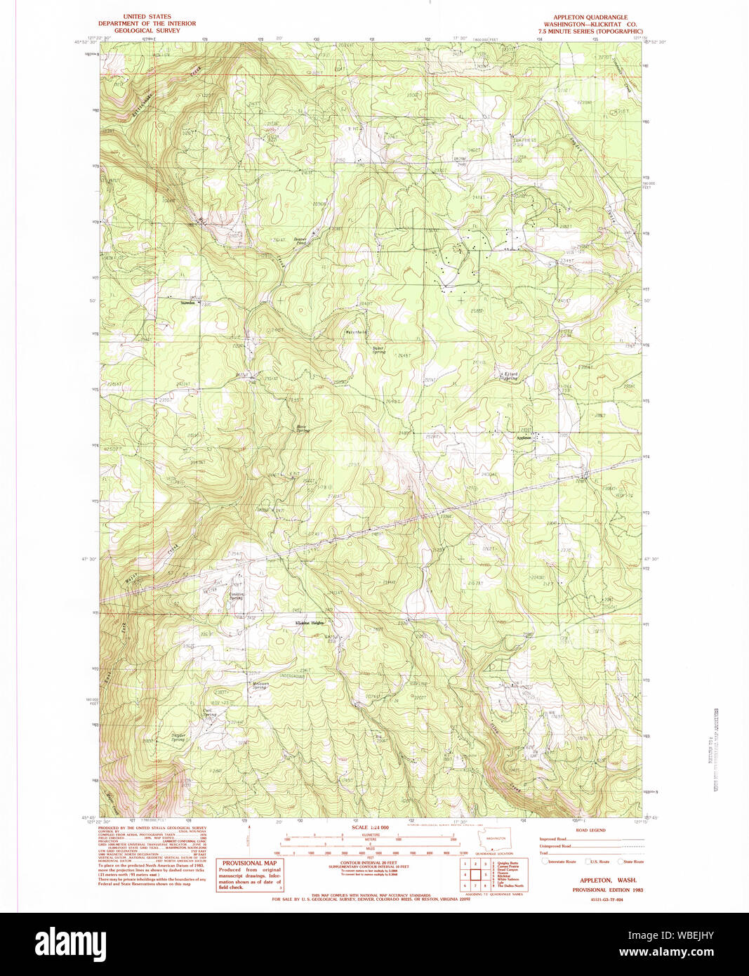Map of appleton Cut Out Stock Images & Pictures - Alamy