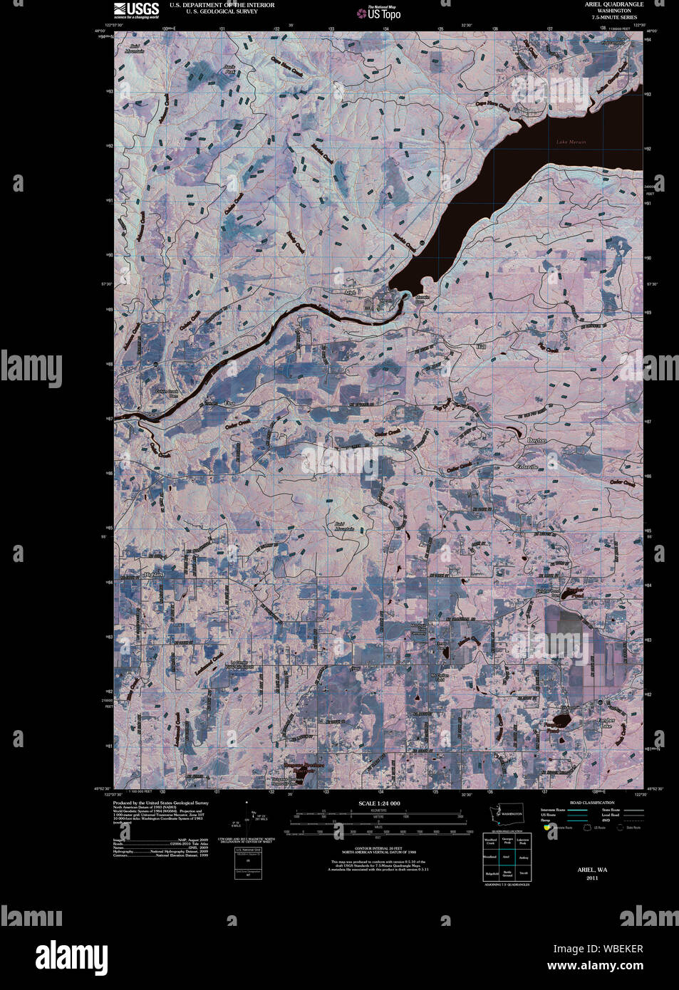 Ariel maps hi-res stock photography and images - Alamy