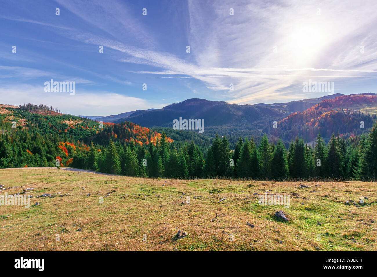 Morning sky with colorful cloud hi-res stock photography and images - Alamy