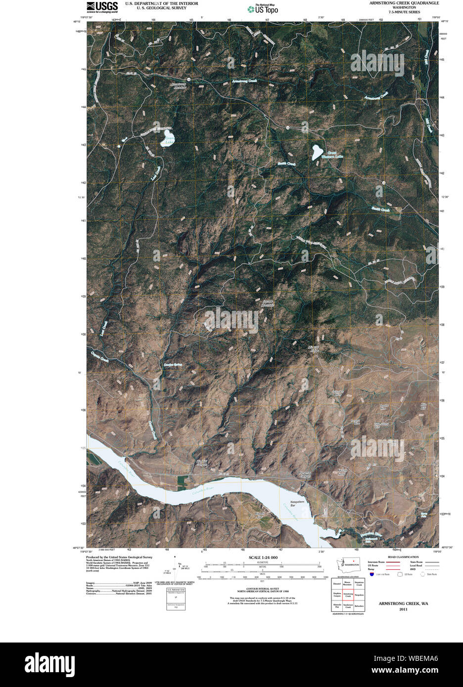 Map of armstrong Cut Out Stock Images & Pictures - Alamy