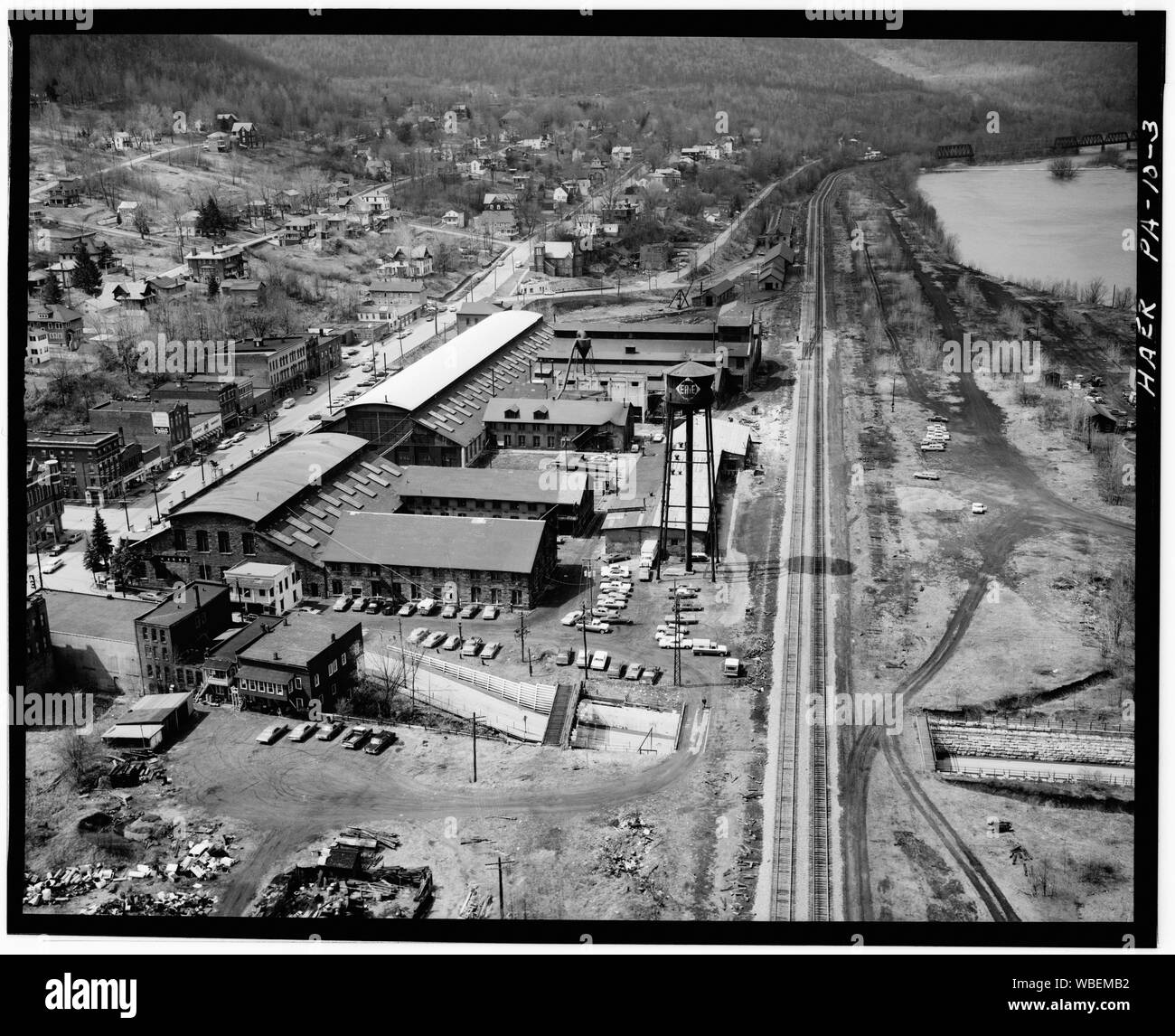 GENERAL AERIAL VIEW, AERIAL RECONNAISSANCE I. - Erie Railway ...