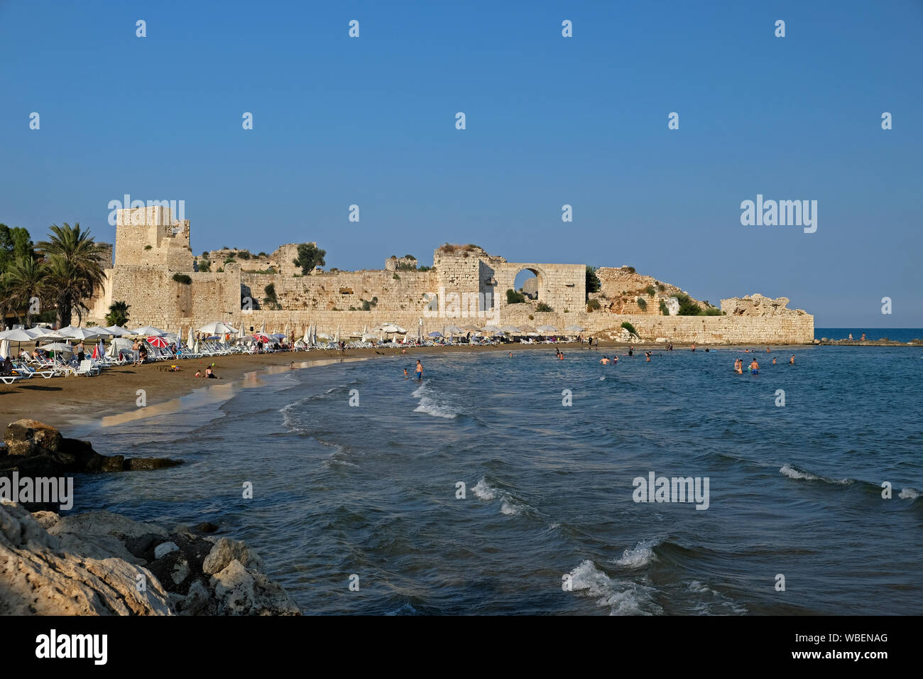 Beach sea mersin turkey architecture hi-res stock photography and ...