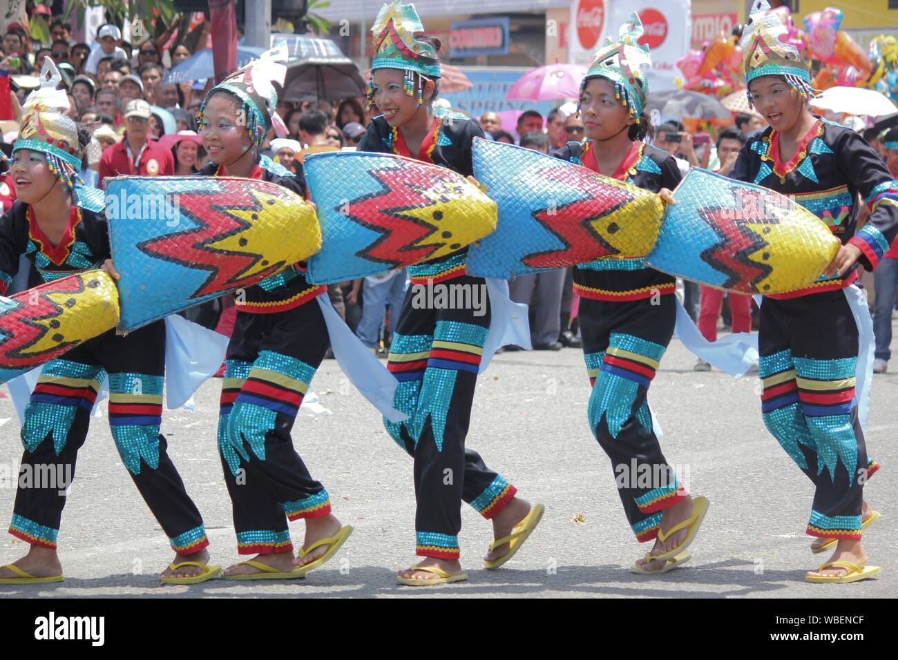 Davao City, Philippines-August 2014: The Kadayawan festival ...
