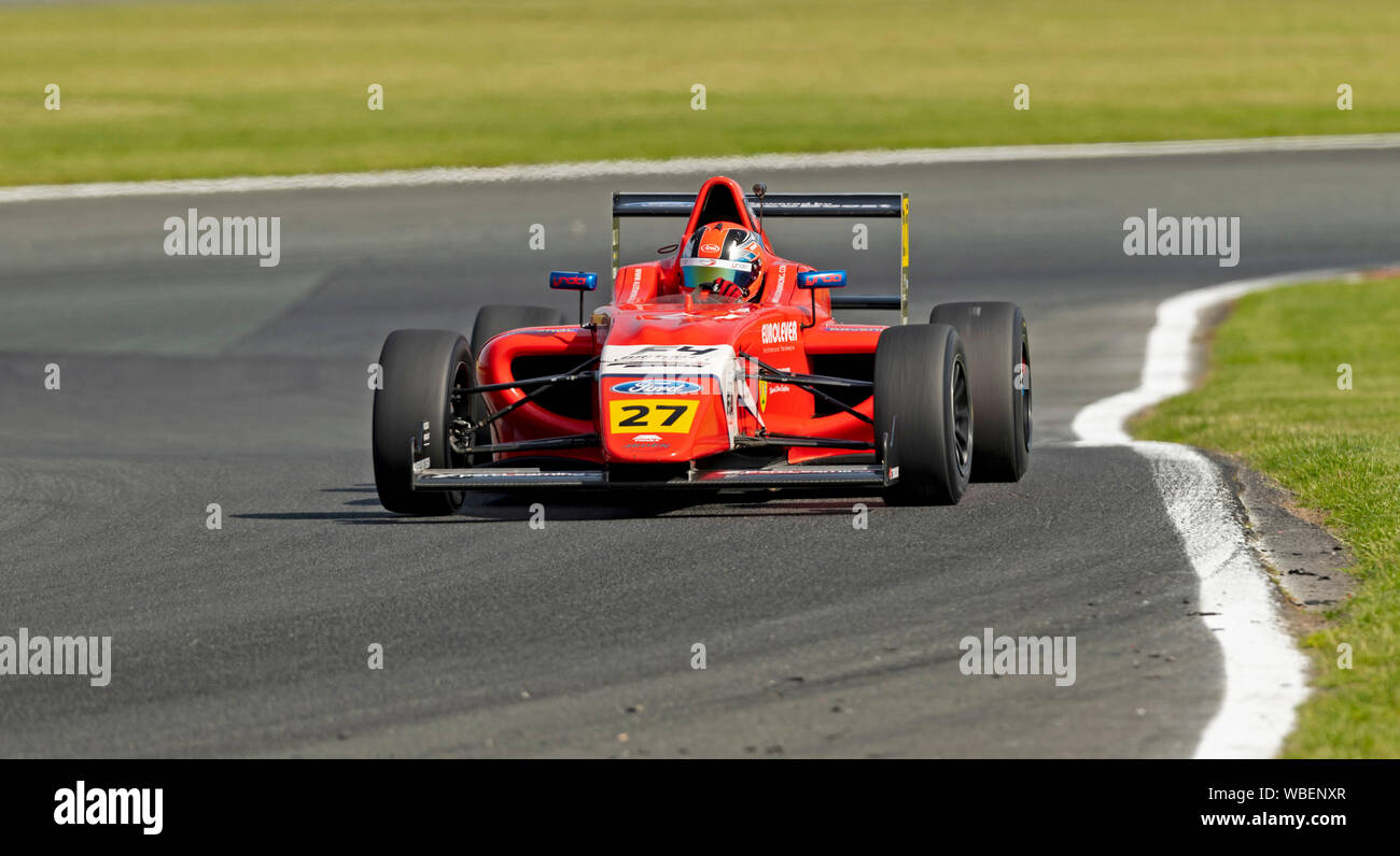 Car 27, Driver Alex Connor, Arden Motorsport, F4 Championship Friday ...