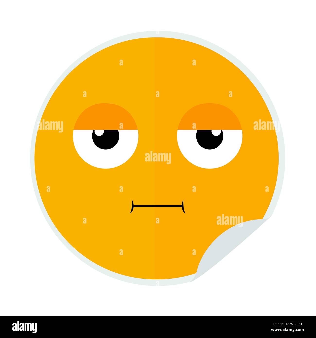 expression face sticker Stock Vector Image & Art - Alamy
