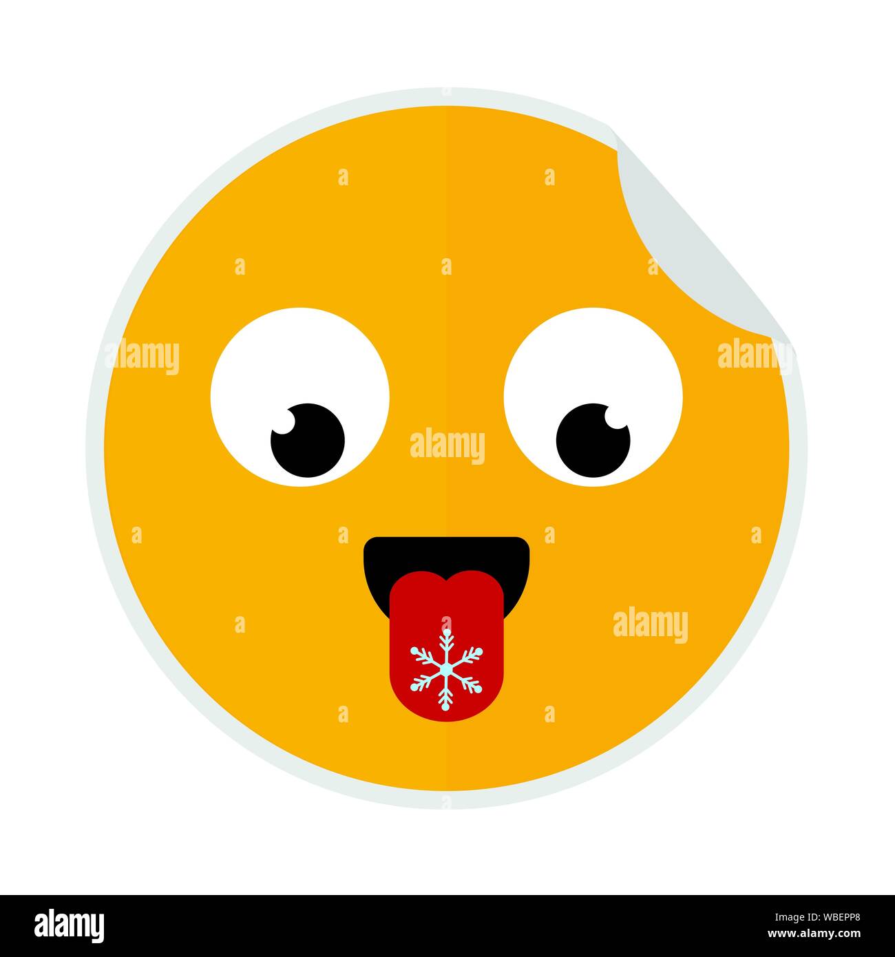 expression face sticker Stock Vector Image & Art - Alamy