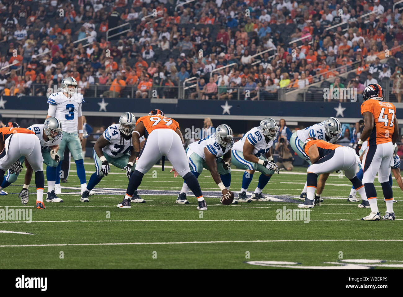 Game images from a contest between the National Football League Dallas ...