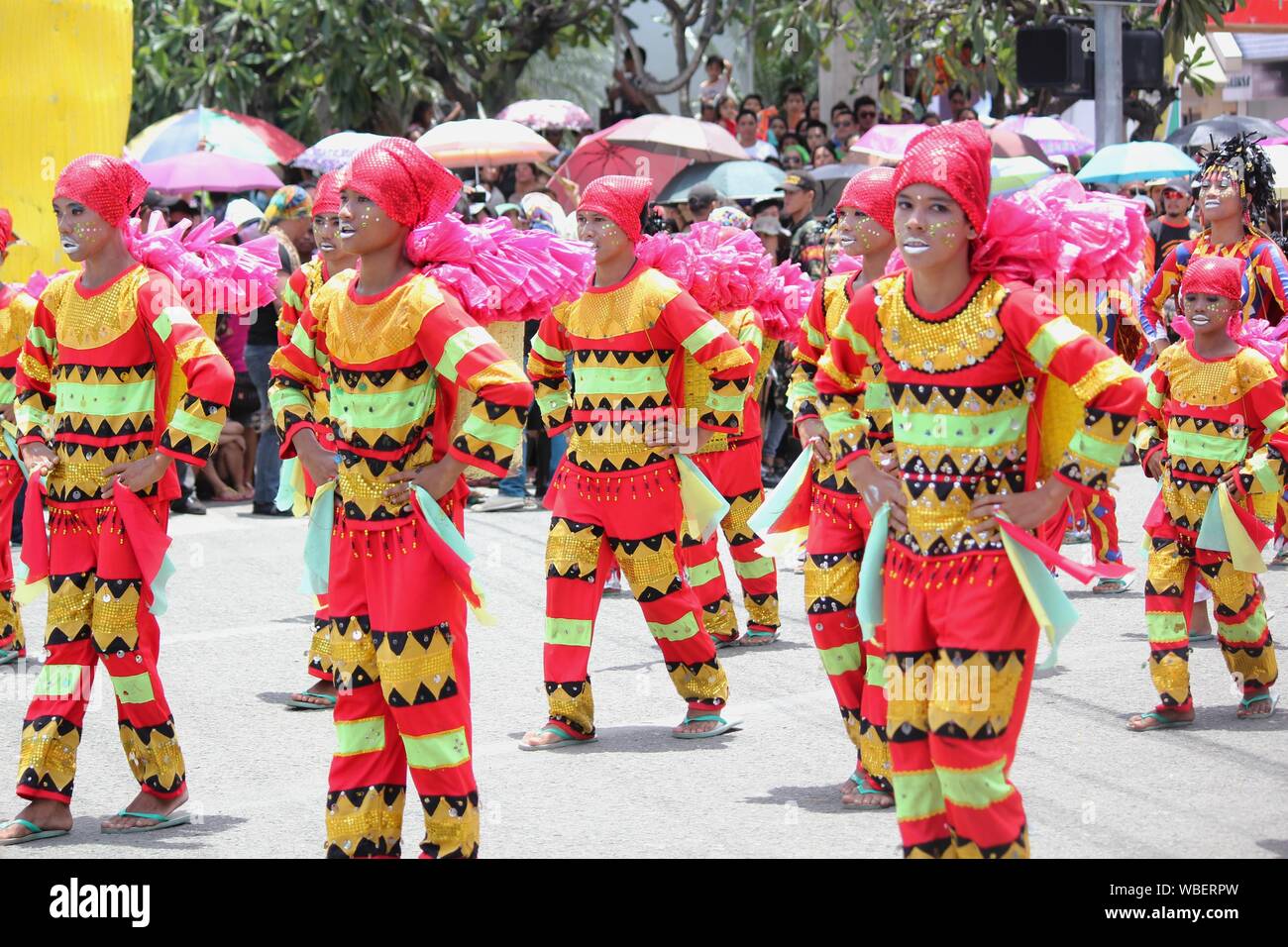 Davao City, Philippines-August 2014: Streetdancing competition ...
