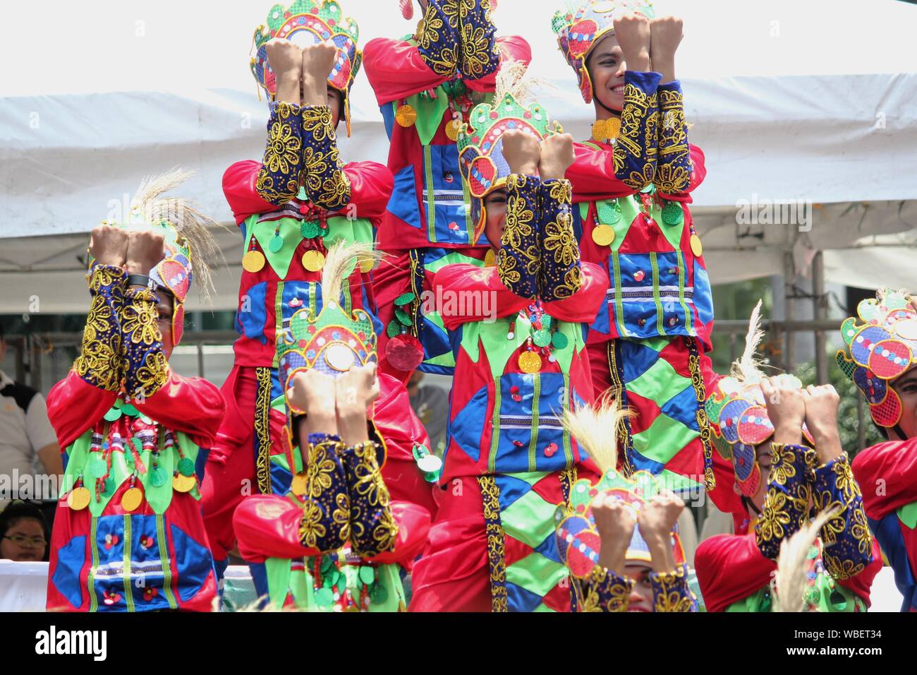 Davao City, Philippines-August 2014: Kadawayan streetdancing ...