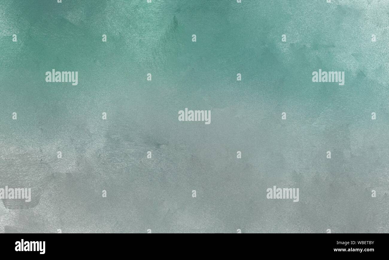 textured abstract light slate gray, light gray and teal blue painting ...