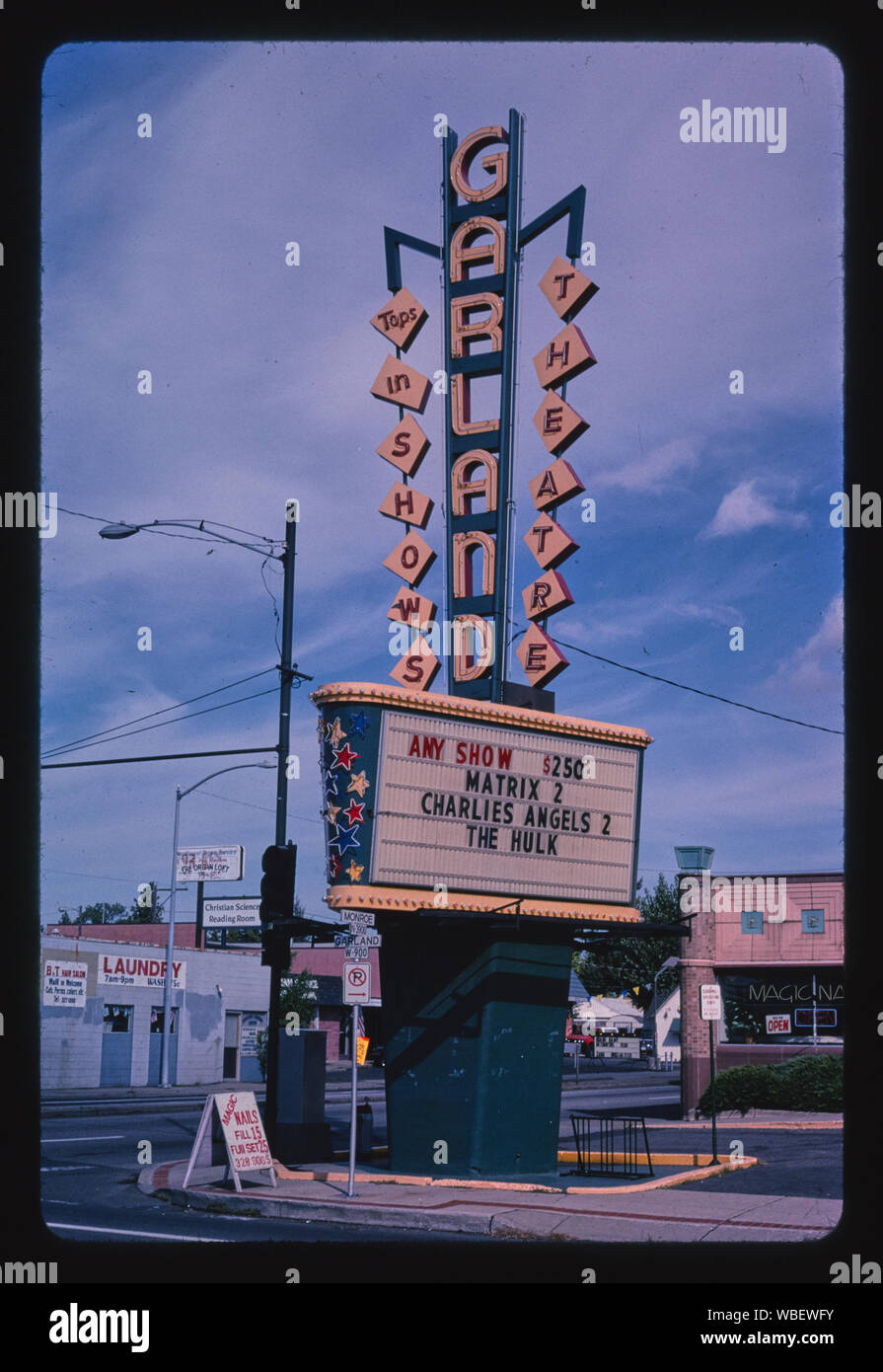 Garland theater hi-res stock photography and images - Alamy