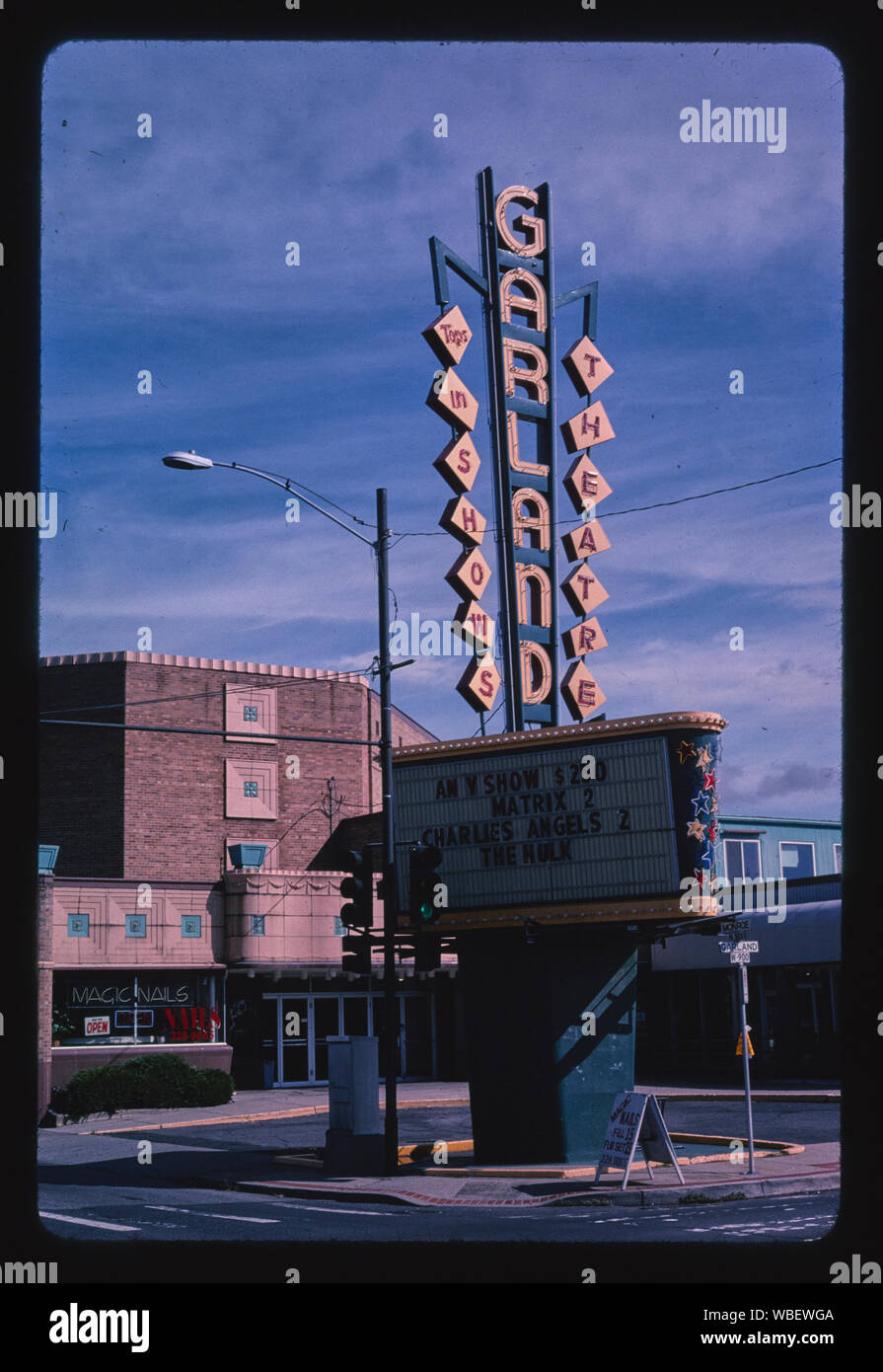 Garland Theater High Resolution Stock Photography and Images - Alamy
