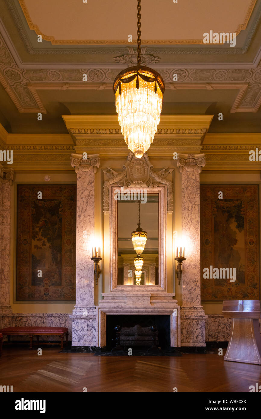 Frankfort, Kentucky/ USA - August 8th, 2019. Interior of the Kentucky ...