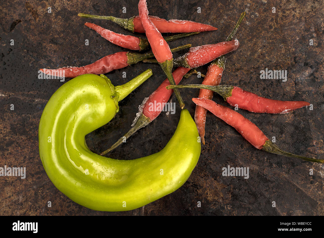 Frozen Peppers High Resolution Stock Photography and Images - Alamy