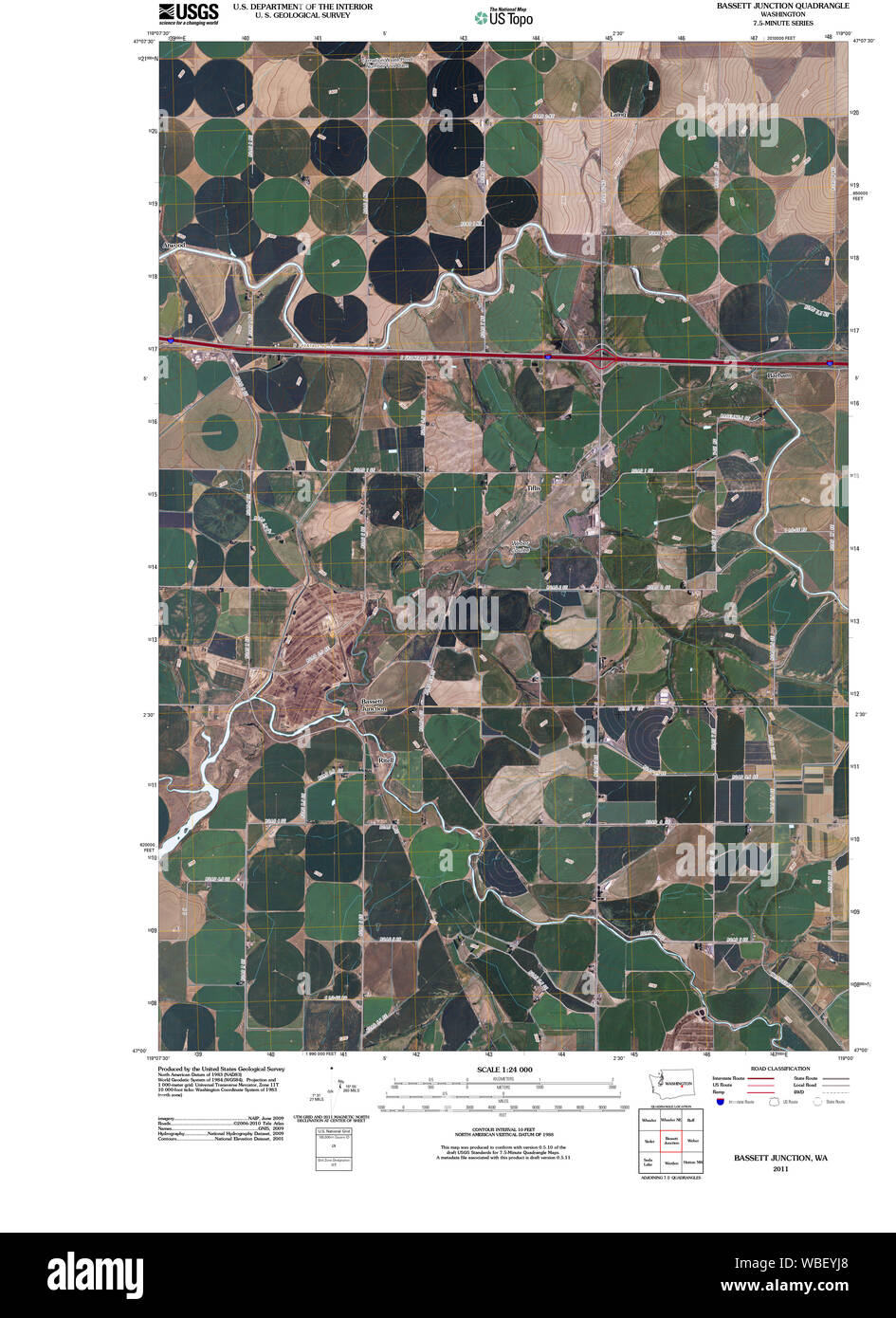 Map of bassett hi-res stock photography and images - Alamy