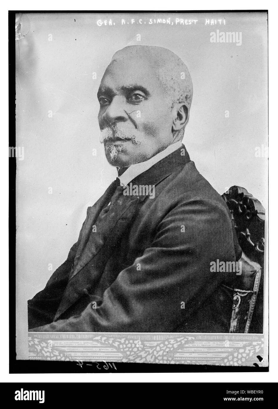 Gen. A.F.C. Simon, President of Haiti Abstract/medium: 1 negative ...