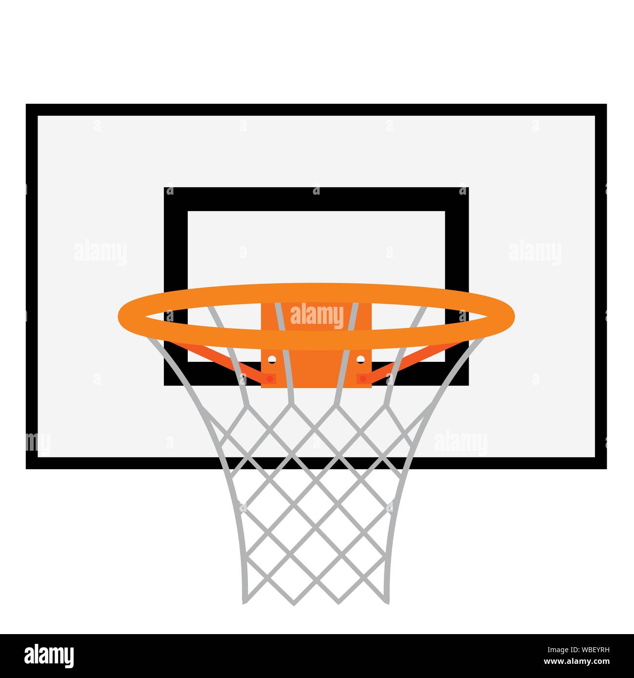 abstract basketball basket Stock Vector Image & Art - Alamy