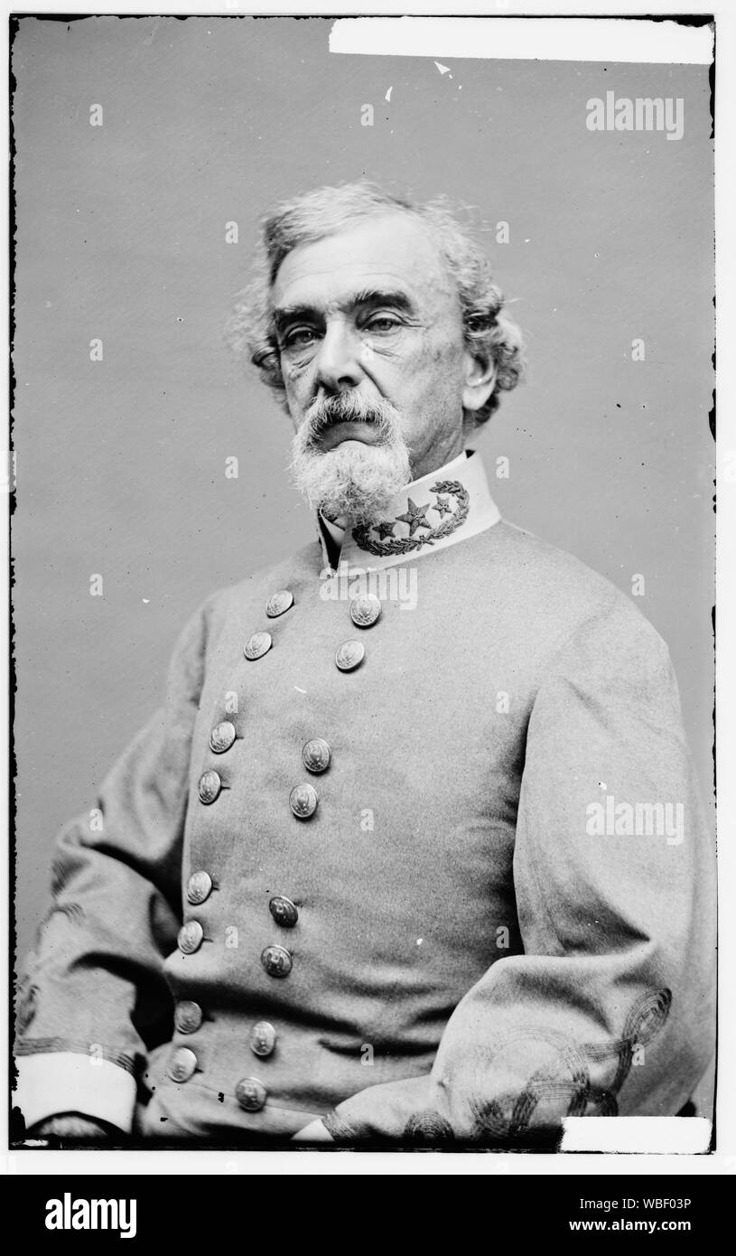 Gen. Benjamin Huger, CSA Stock Photo - Alamy