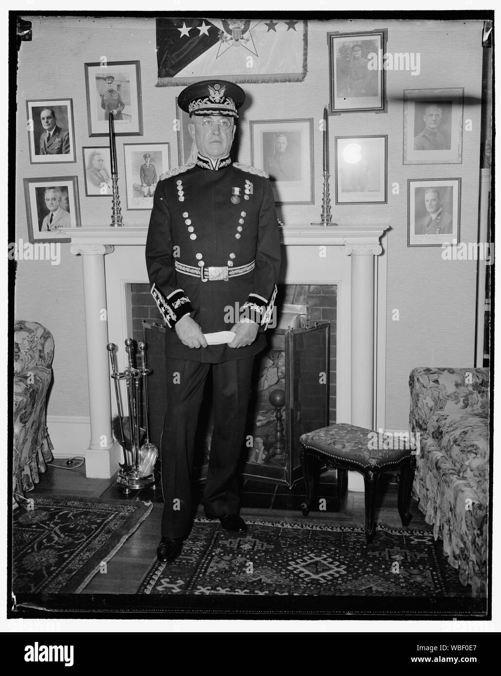 Gen. Craig in new dress uniform. Washington, D.C., Feb. 25 ...