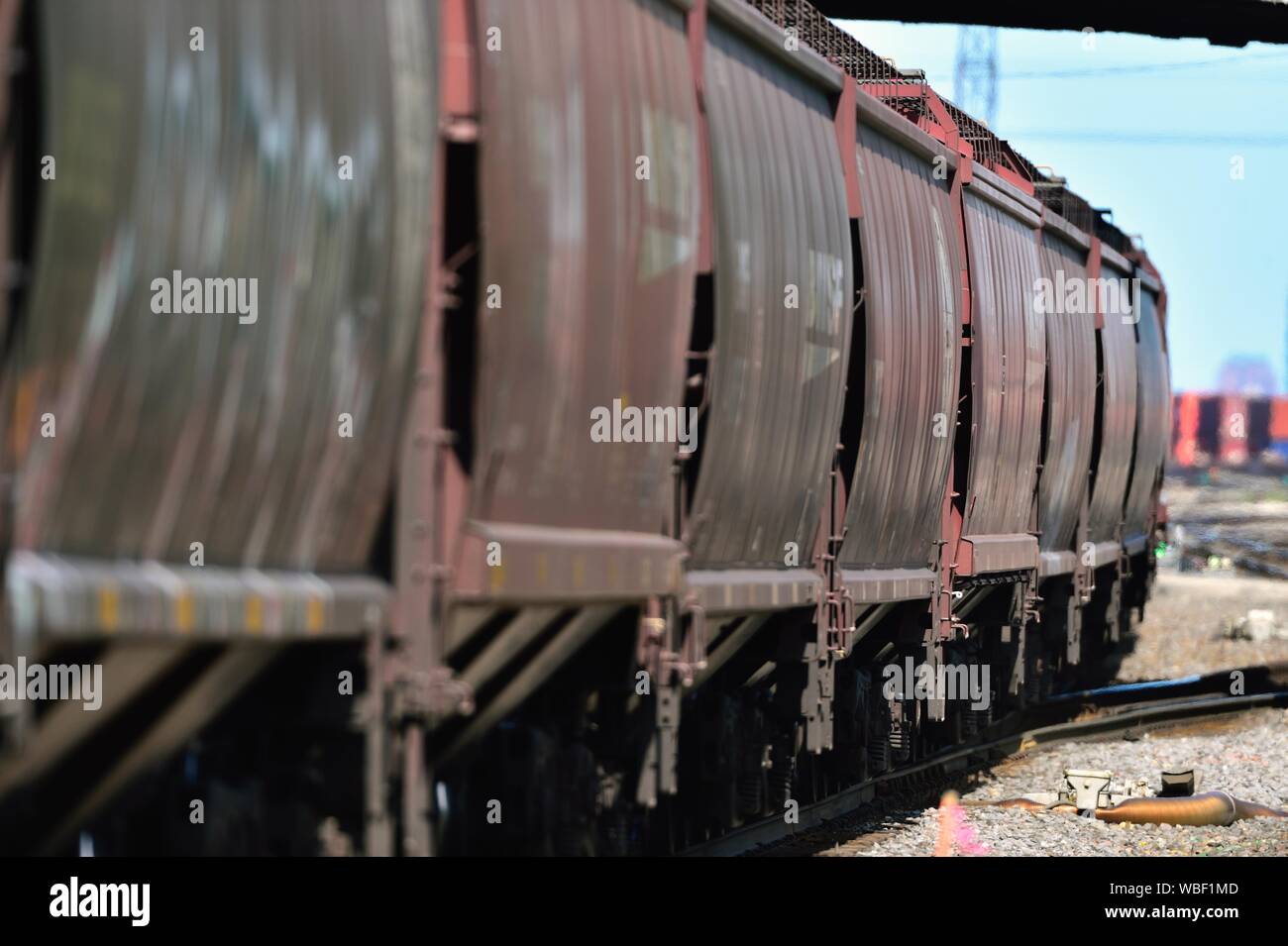 Rail yard chicago hi-res stock photography and images - Alamy