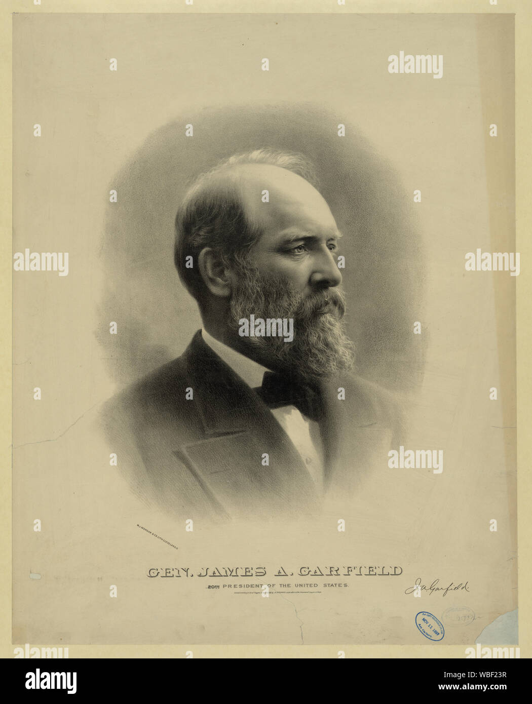Gen. James A. Garfield, 20th president of the United States / W.J ...