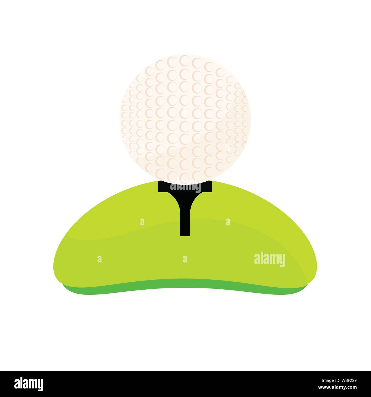 Abstract golf object Stock Vector Image & Art - Alamy
