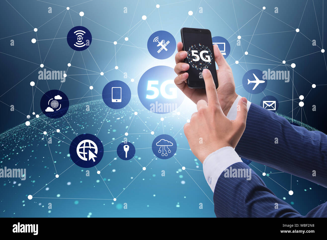 5G technology concept - high internet speed Stock Photo - Alamy