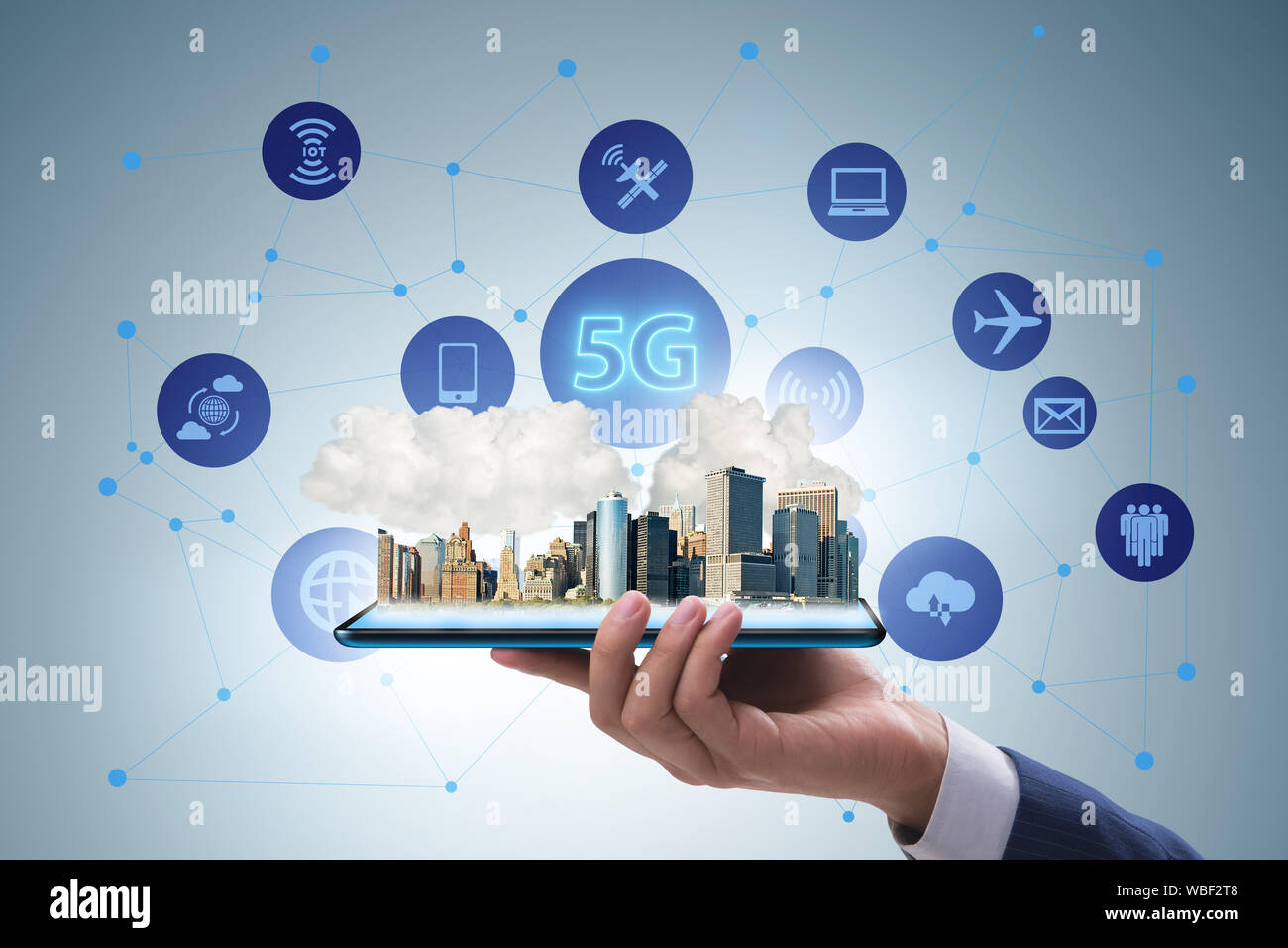 5G technology concept - high internet speed Stock Photo - Alamy