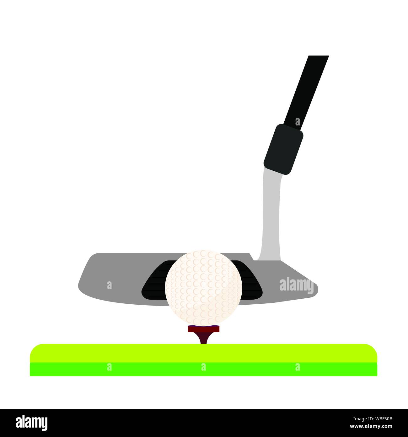 Abstract golf object Stock Vector Image & Art - Alamy