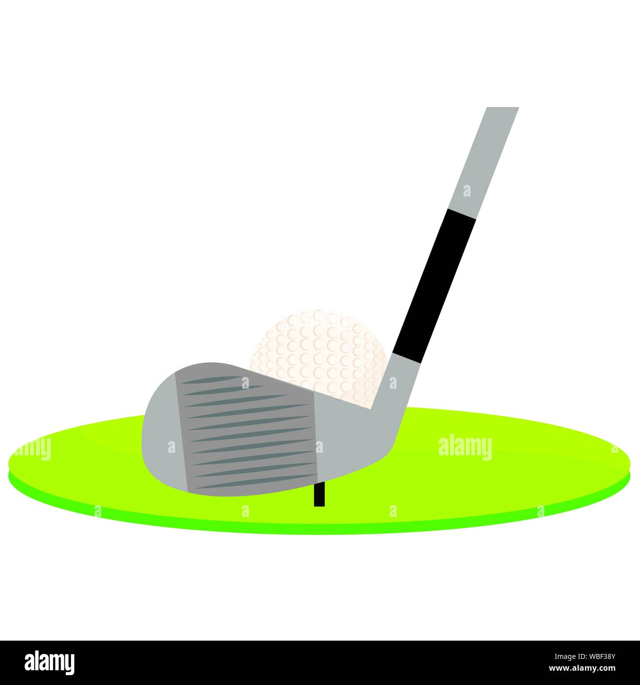 Abstract golf object Stock Vector Image & Art - Alamy