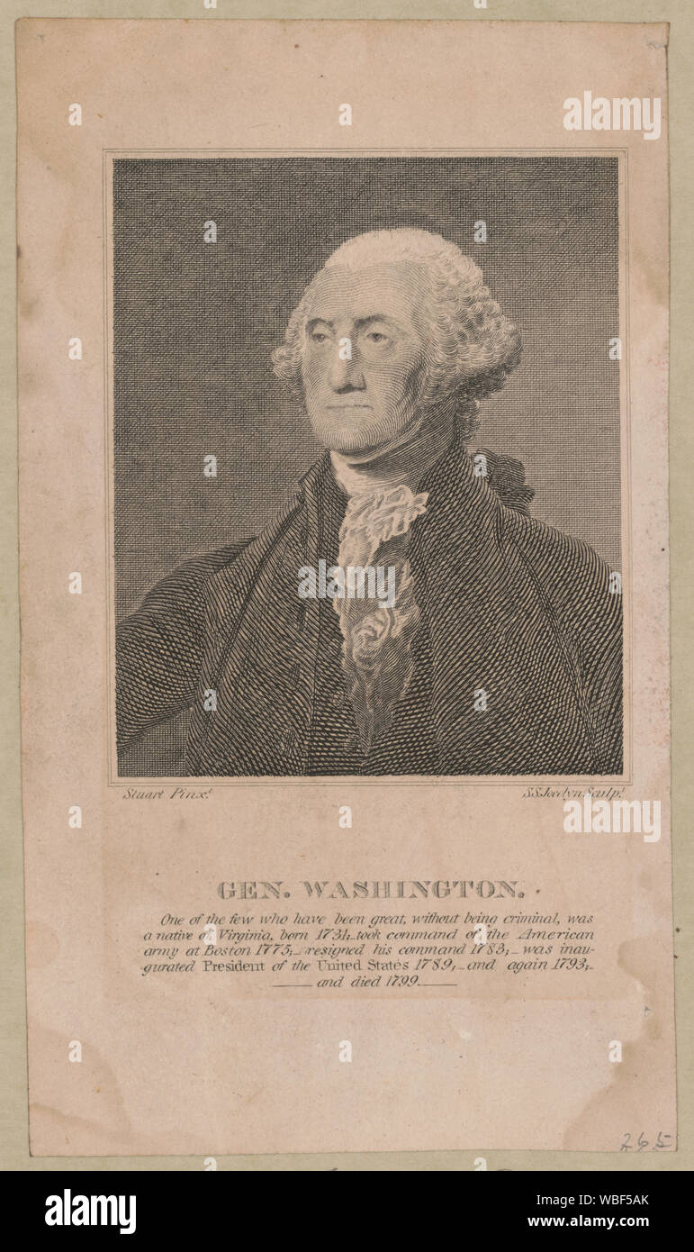 George washington portrait and abstract hi-res stock photography and ...