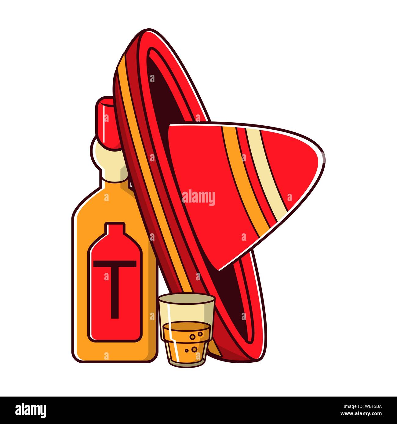 mexico culture and foods cartoons Stock Vector Image & Art - Alamy