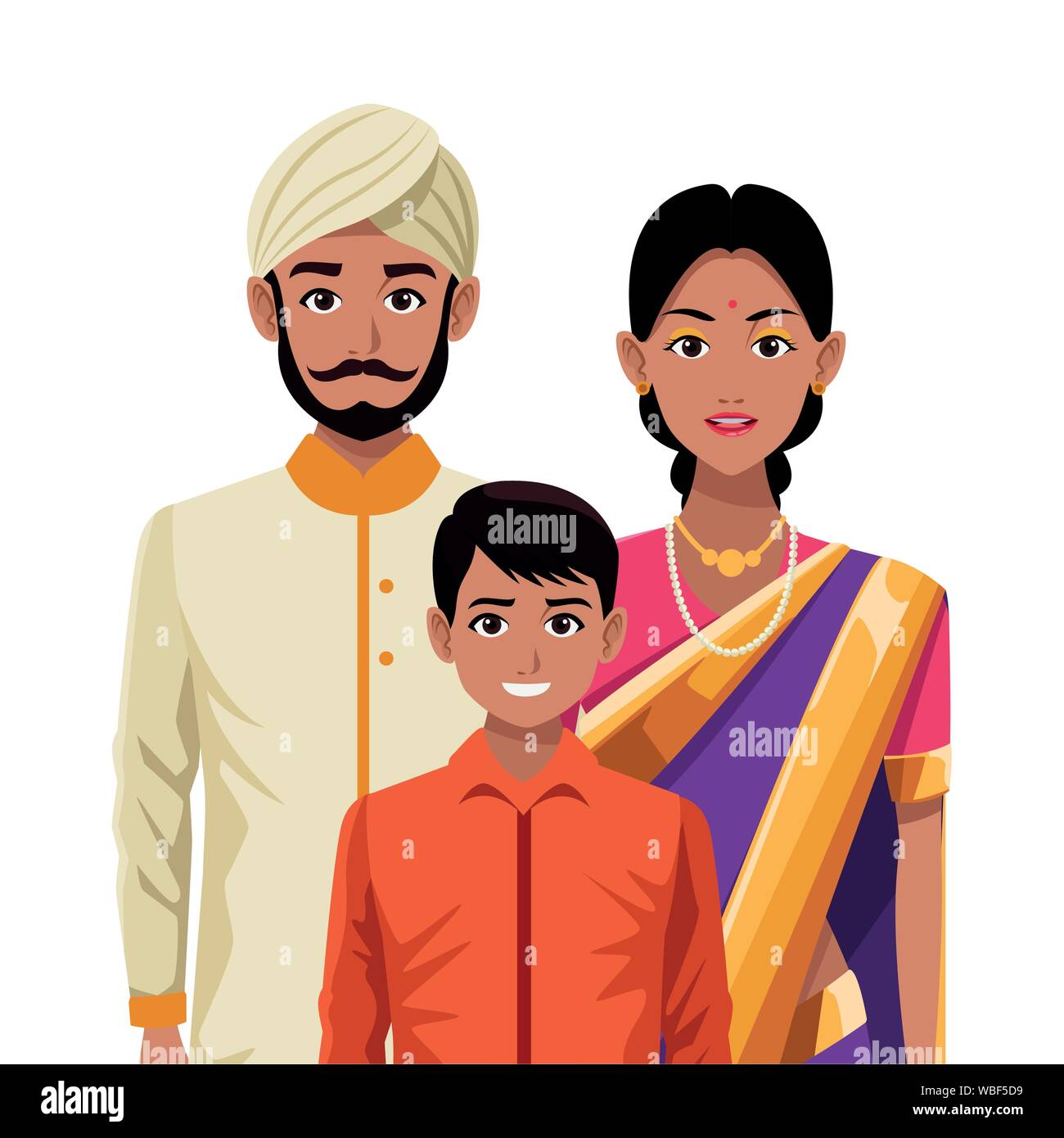indian asian oriental culture cartoon Stock Vector Image & Art - Alamy